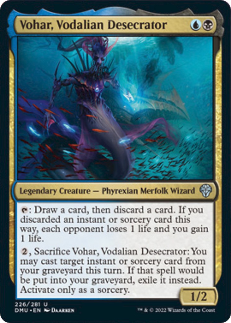 Vohar, Vodalian Desecrator [DMU - 226] – Trade Binder