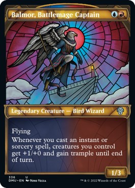 Balmor, Battlemage Captain (Textured Foil) [DMU - 336] – Trade Binder